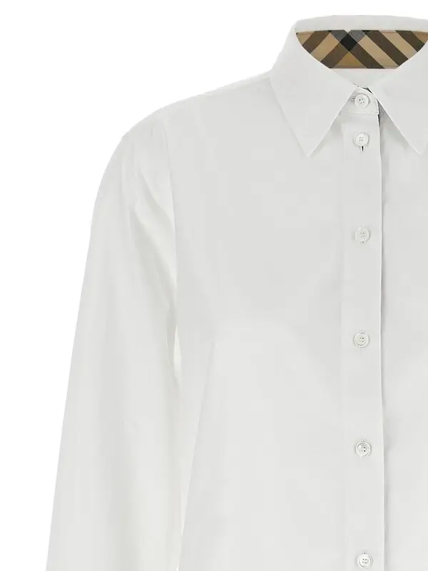 Burberry Check Insert Shirt