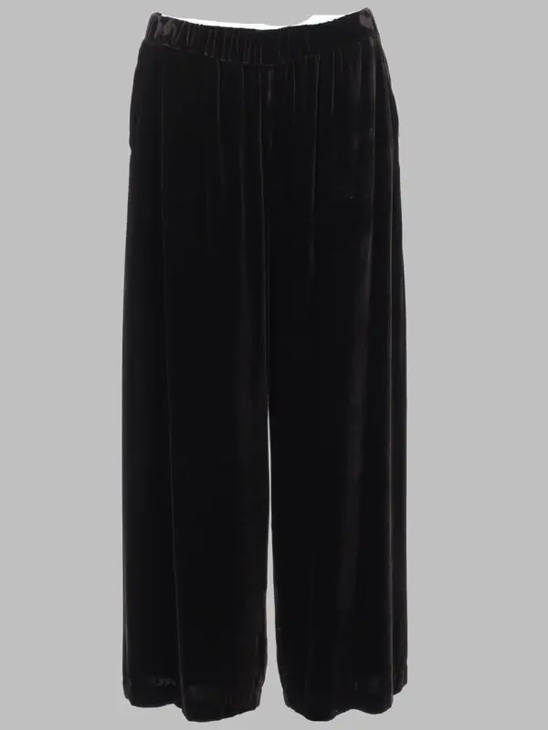 P.a.r.o.s.h Pantalone In Viscosa Misto Seta - Brown