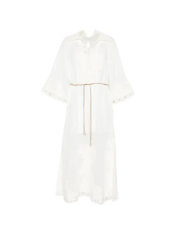Zimmermann Indra Embroidered Maxi Dress