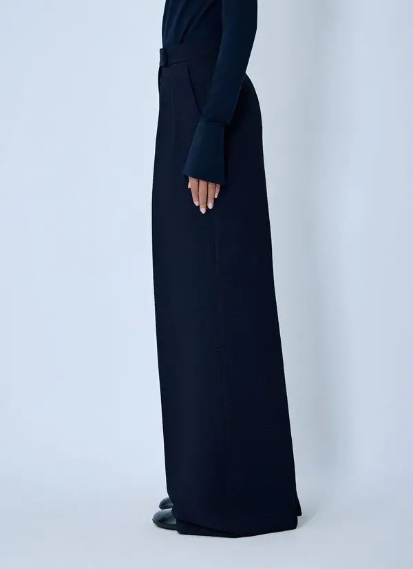 Max Mara Wool-blend Wide-leg Pants
