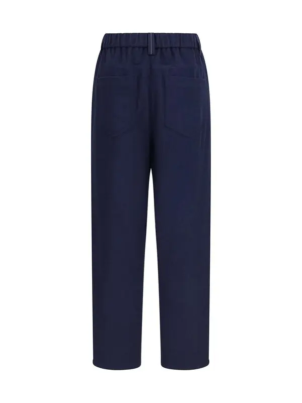 Brunello Cucinelli Stretch Wool Pants