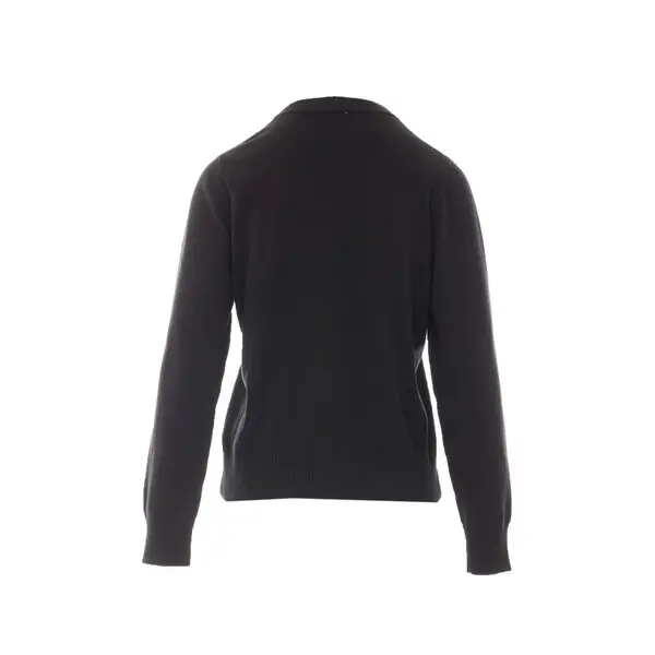 GANNI Jumper With Banana Print - Black