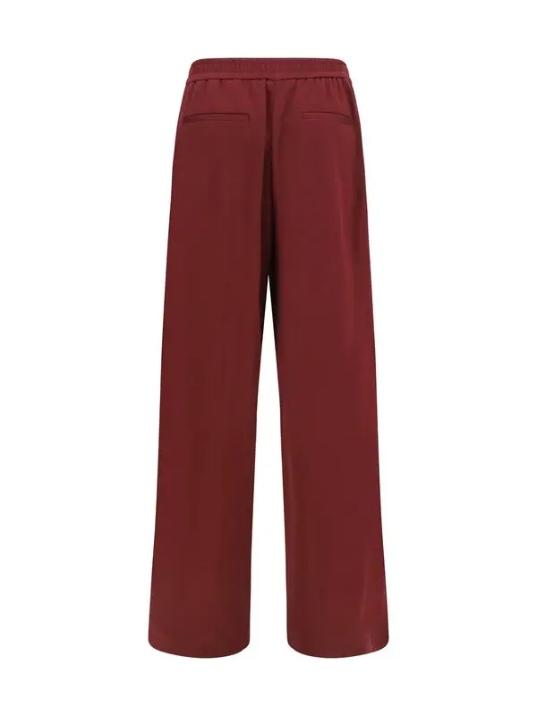Brunello Cucinelli Cotton And Silk Track Pants