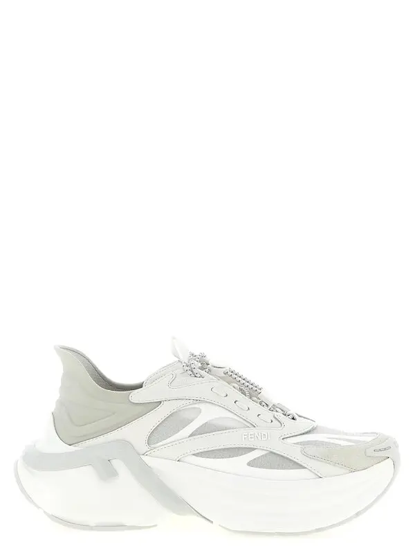 Fendi F-light Sneakers - Gray