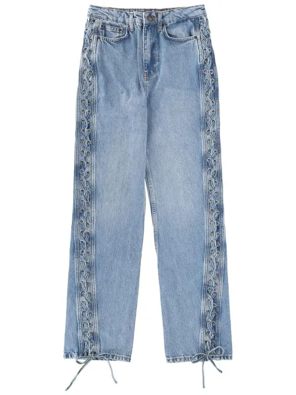ROTATE BY BIRGER CHRISTENSEN Denim Jeans - Blue