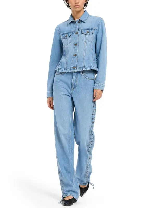ROTATE BY BIRGER CHRISTENSEN Denim Jeans - Blue