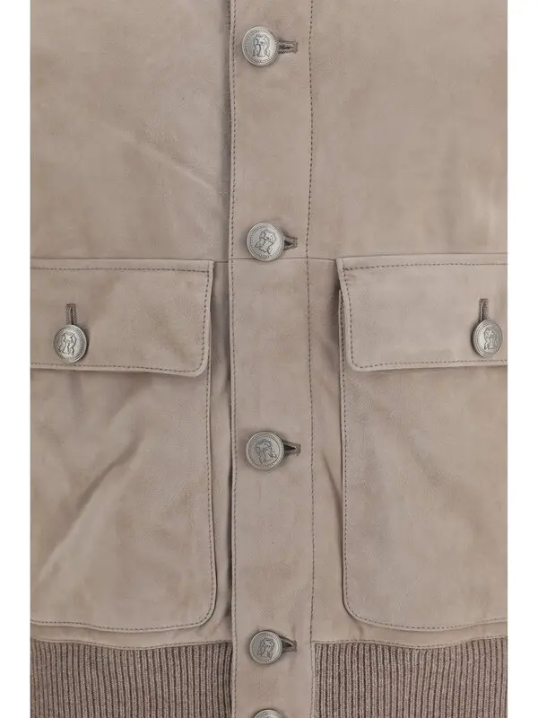 Brunello Cucinelli Suede Jacket