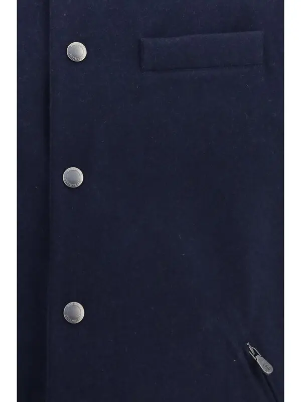 Brunello Cucinelli Wool Down Vest - Blue