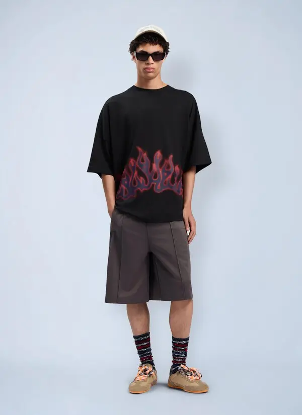Palm Angels Flames Over T-shirt