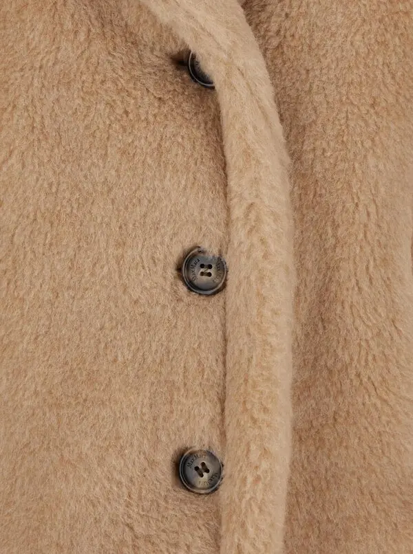 Max Mara Corvino Faux Fur Cloak - Multicolor