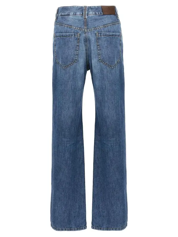 Brunello Cucinelli Straight Jeans - Blue