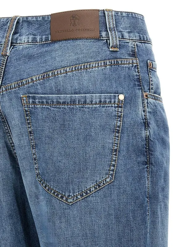 Brunello Cucinelli Straight Jeans - Blue