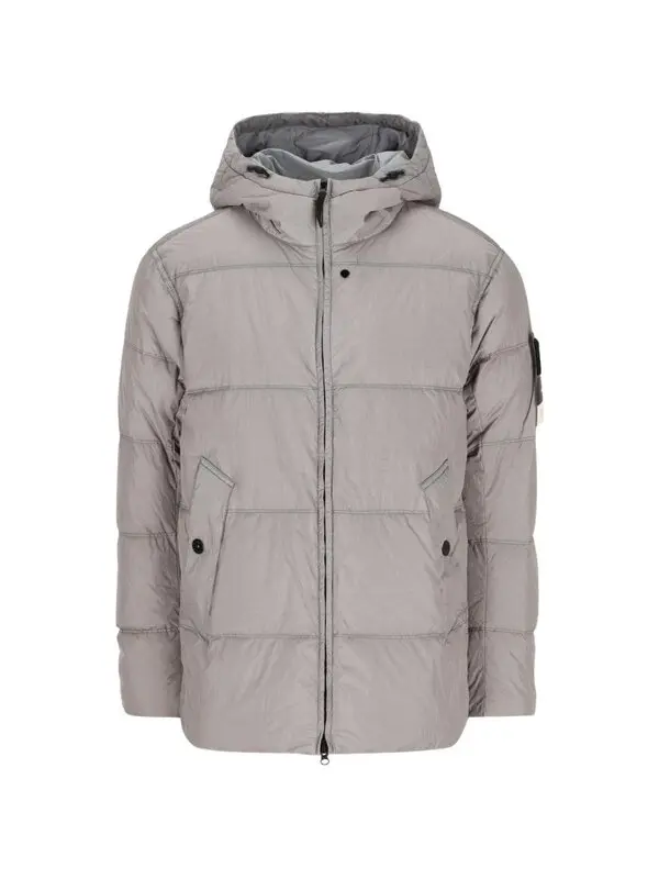 Stone Island Logo Nylon Blouson Jacket - Multicolor