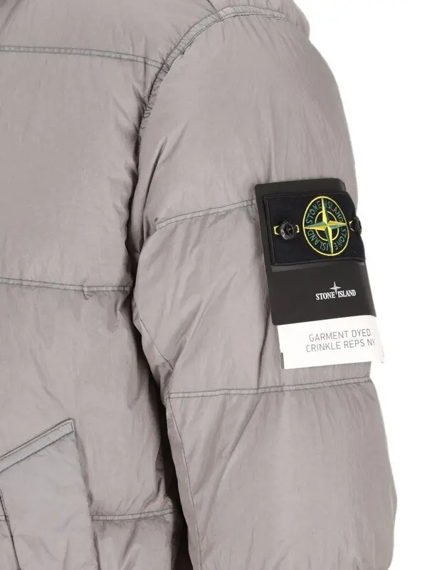 Stone Island Logo Nylon Blouson Jacket - Multicolor