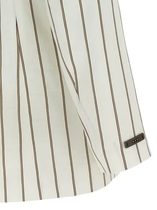 Peserico Pinstripe Twill Blazer