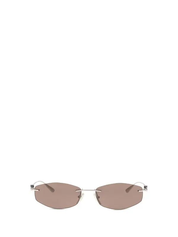 Balenciaga Geometric Oval Sunglasses