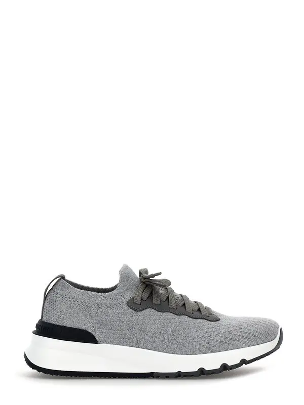 Brunello Cucinelli Runners' Sneakers - Gray