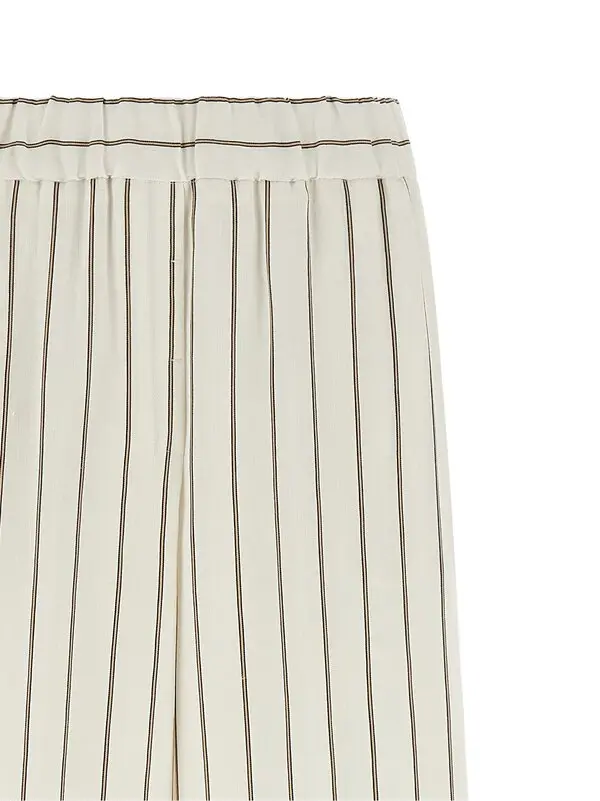 Peserico Pinstriped Twill Pants