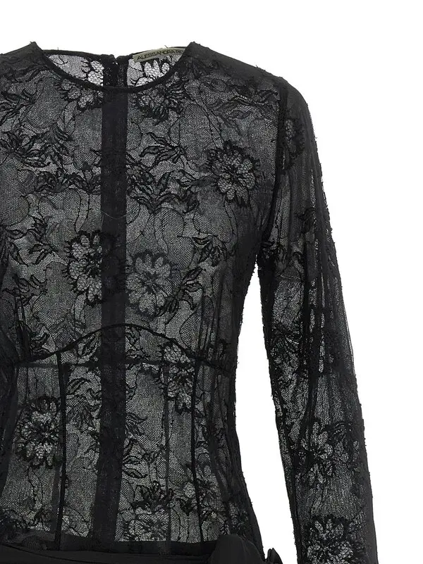 Alessandra Rich Lace Bustier' Dress