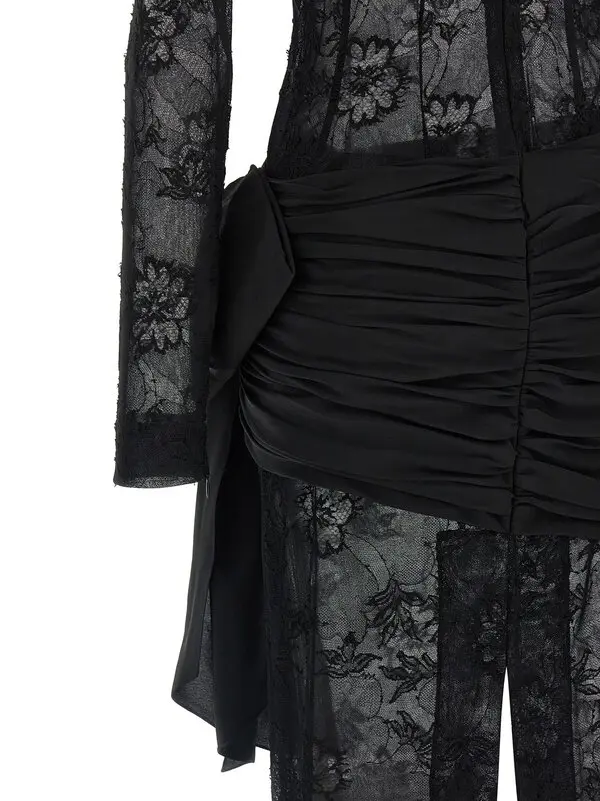 Alessandra Rich Lace Bustier' Dress