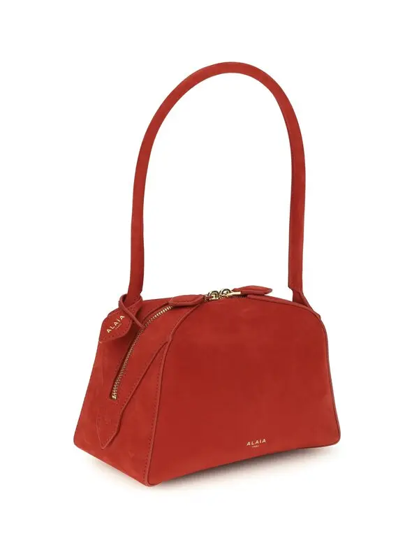 Alaïa Le Bouledogue Shoulder Bag Small - Red