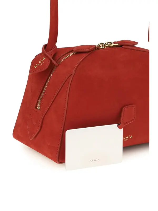 Alaïa Le Bouledogue Shoulder Bag Small - Red