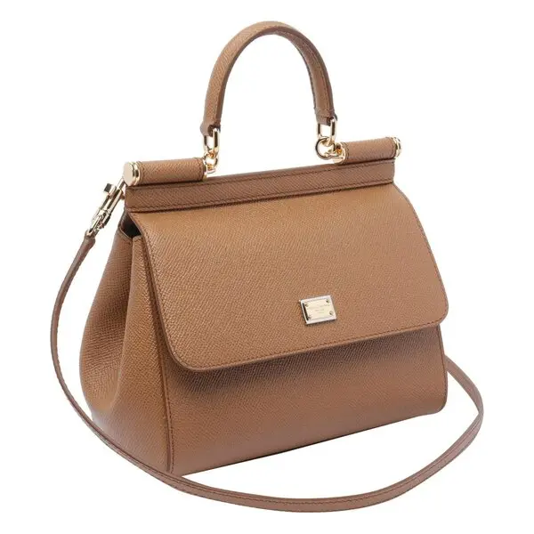 Dolce & Gabbana Sicily Small Handbag - Cream