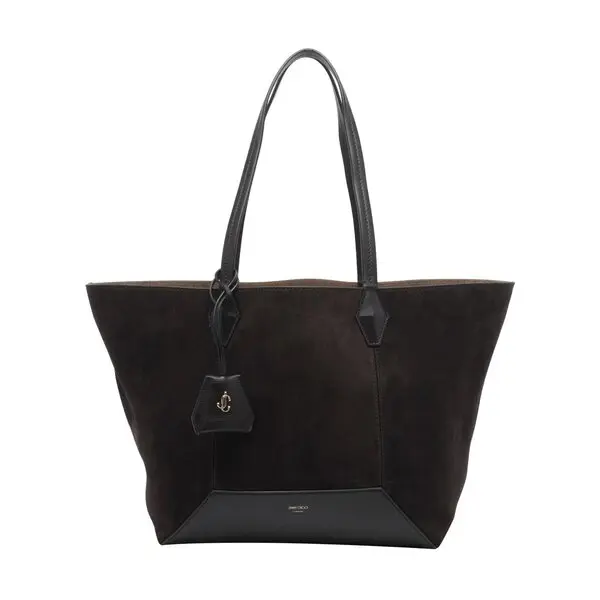 JIMMY CHOO Medium Diamond Tote Bag - Brown