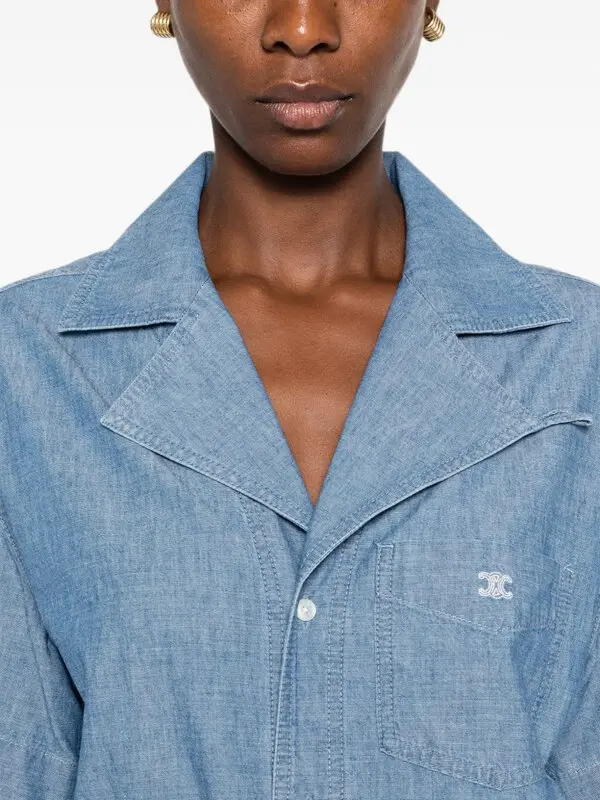 Celine Denim Cotton Dress