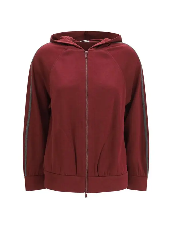 Brunello Cucinelli Long-sleeve Zip Hoodie - Multicolor