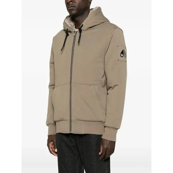 Moose Knuckles Neutrals Sweaters & Knitwear Hoodies