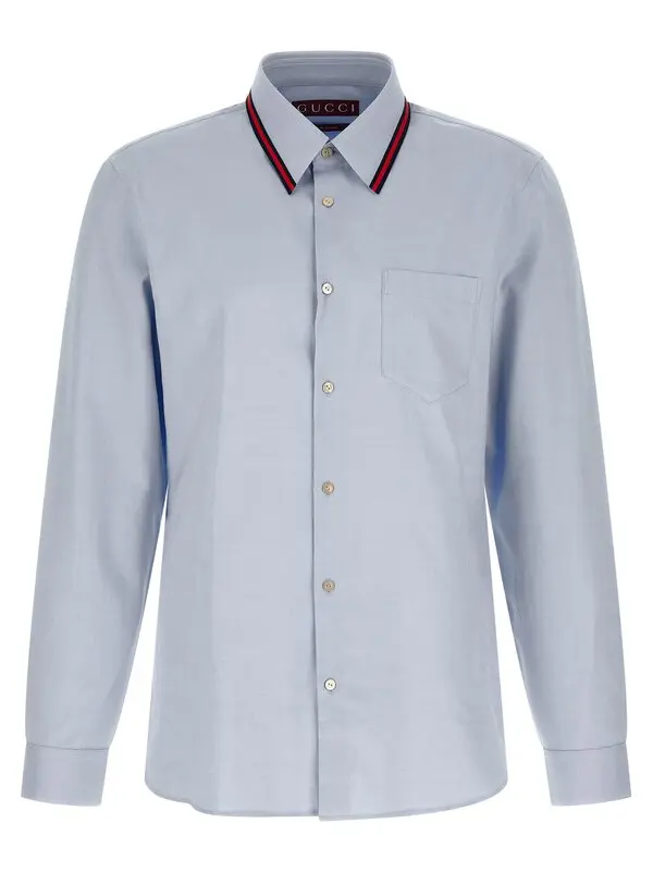 Gucci Web' Collar Shirt