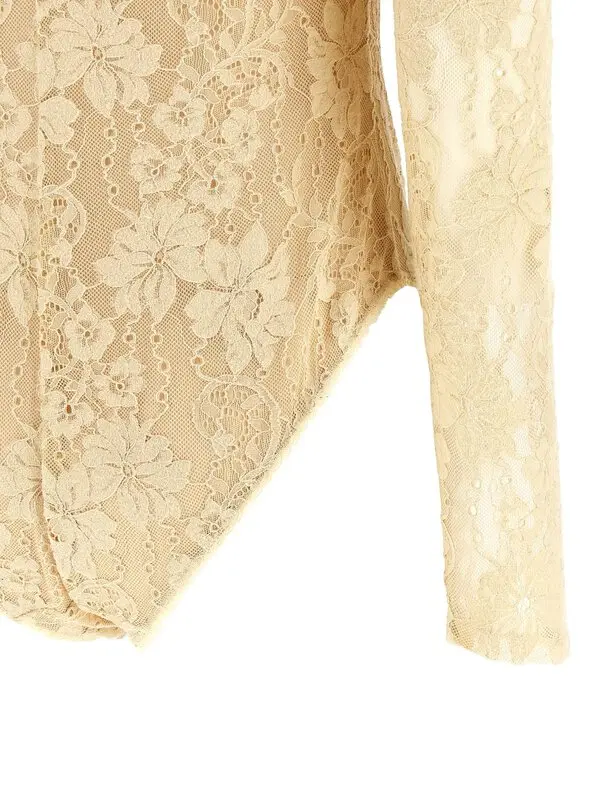 Zimmermann Rebellion' Bodysuit - Cream
