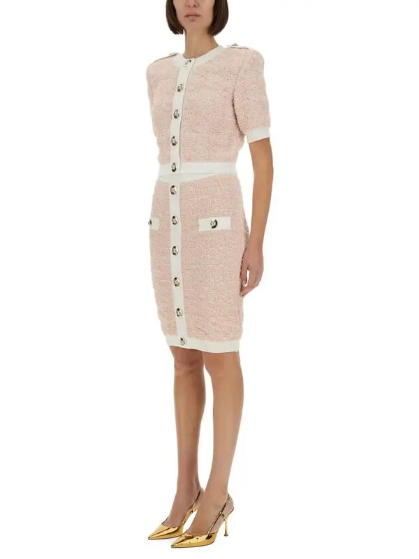 Balmain Tweed Cardigan