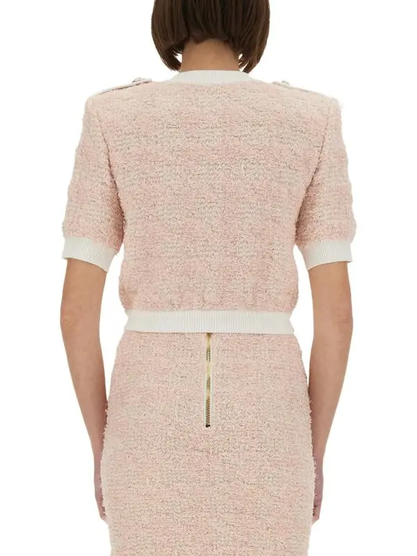 Balmain Tweed Cardigan