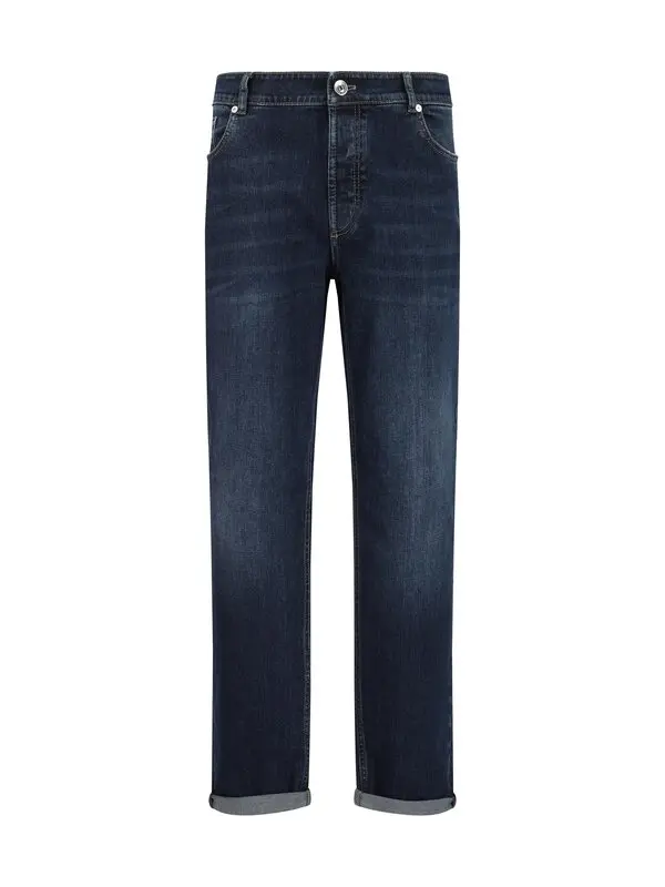 Brunello Cucinelli Straight Jeans - Blue
