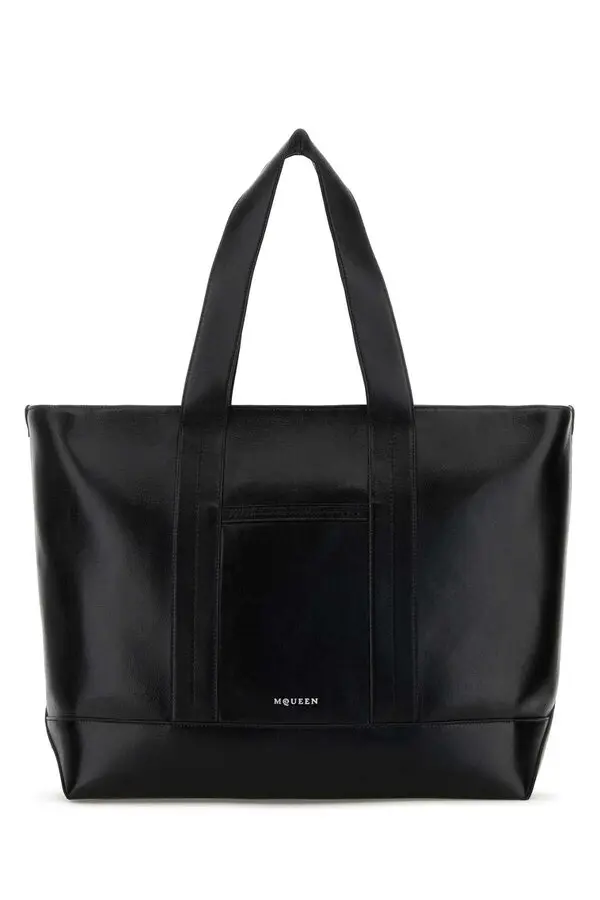 Alexander McQueen Leather Shopping Bag