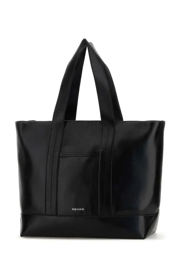 Alexander McQueen Leather Shopping Bag