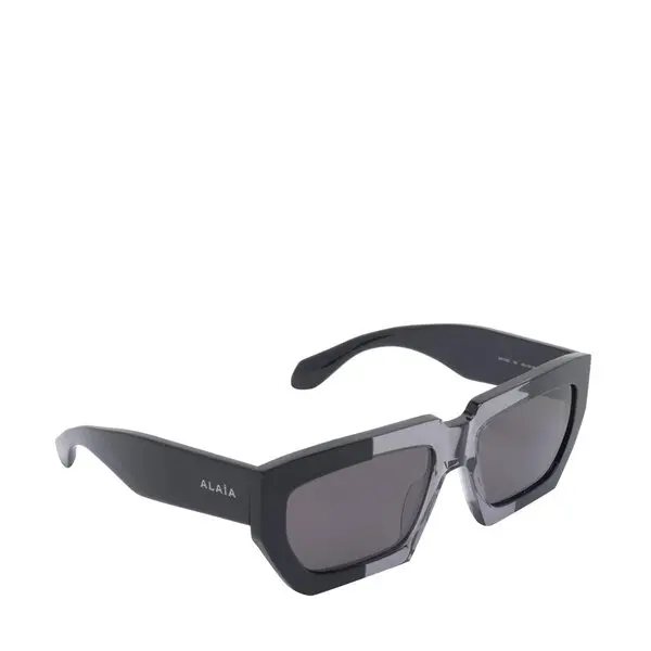 Alaïa Melted Rectangular Sunglasses