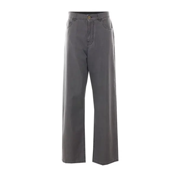 Miu Miu Logo Jeans - Black