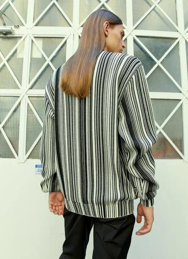 VTMNTS Glitched Knitted Sweater