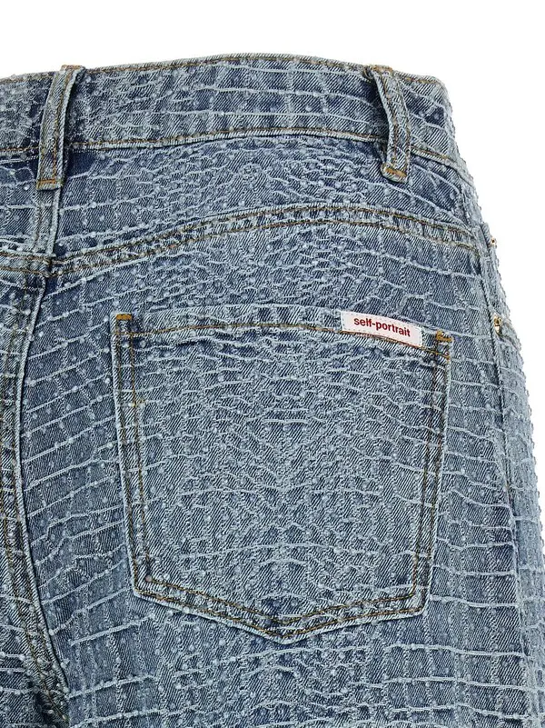 SELF-PORTRAIT Rhinestone' Shorts