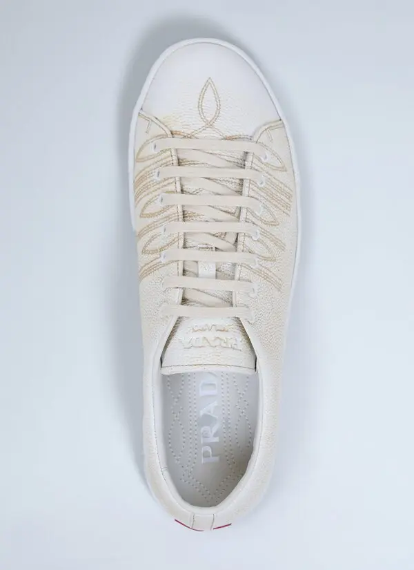 Prada Leather Sneakers