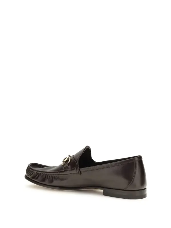 Gucci Lugano Leather Loafers