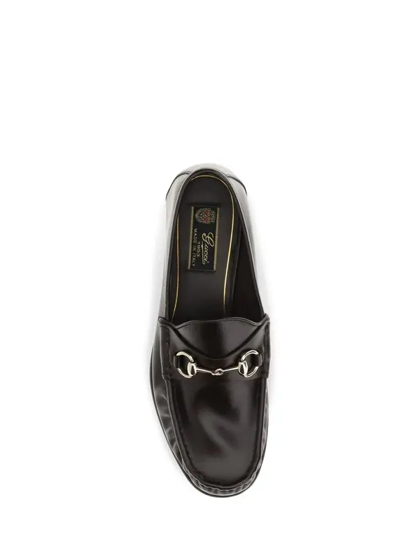 Gucci Lugano Leather Loafers