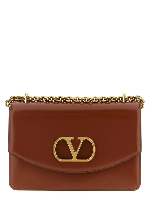 Valentino Garavani Vain' Shoulder Bag - Brown