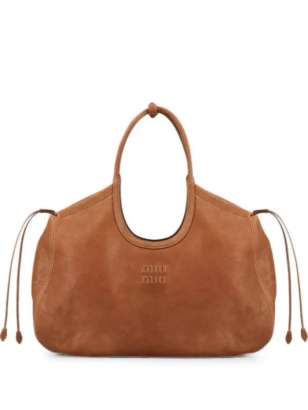 Miu Miu Ivy Leather Shoulder Bag