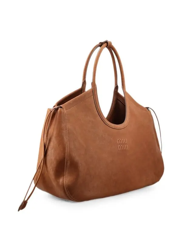 Miu Miu Ivy Leather Shoulder Bag