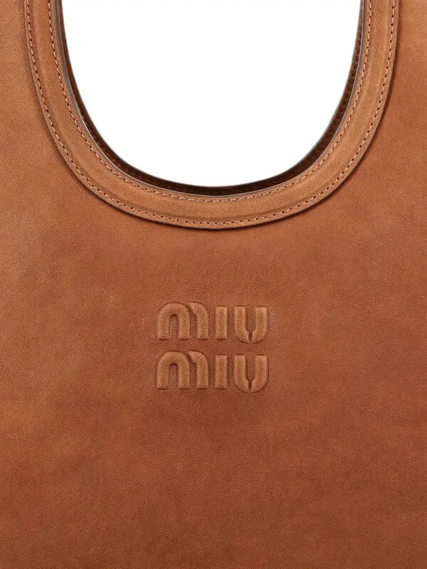 Miu Miu Ivy Leather Shoulder Bag