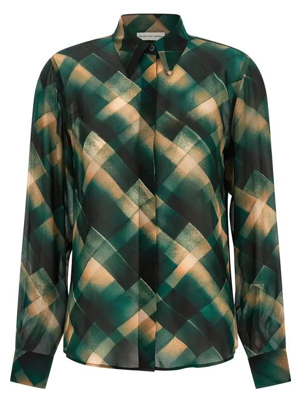 Dries Van Noten Chowy Viscose Shirt - Multicolor